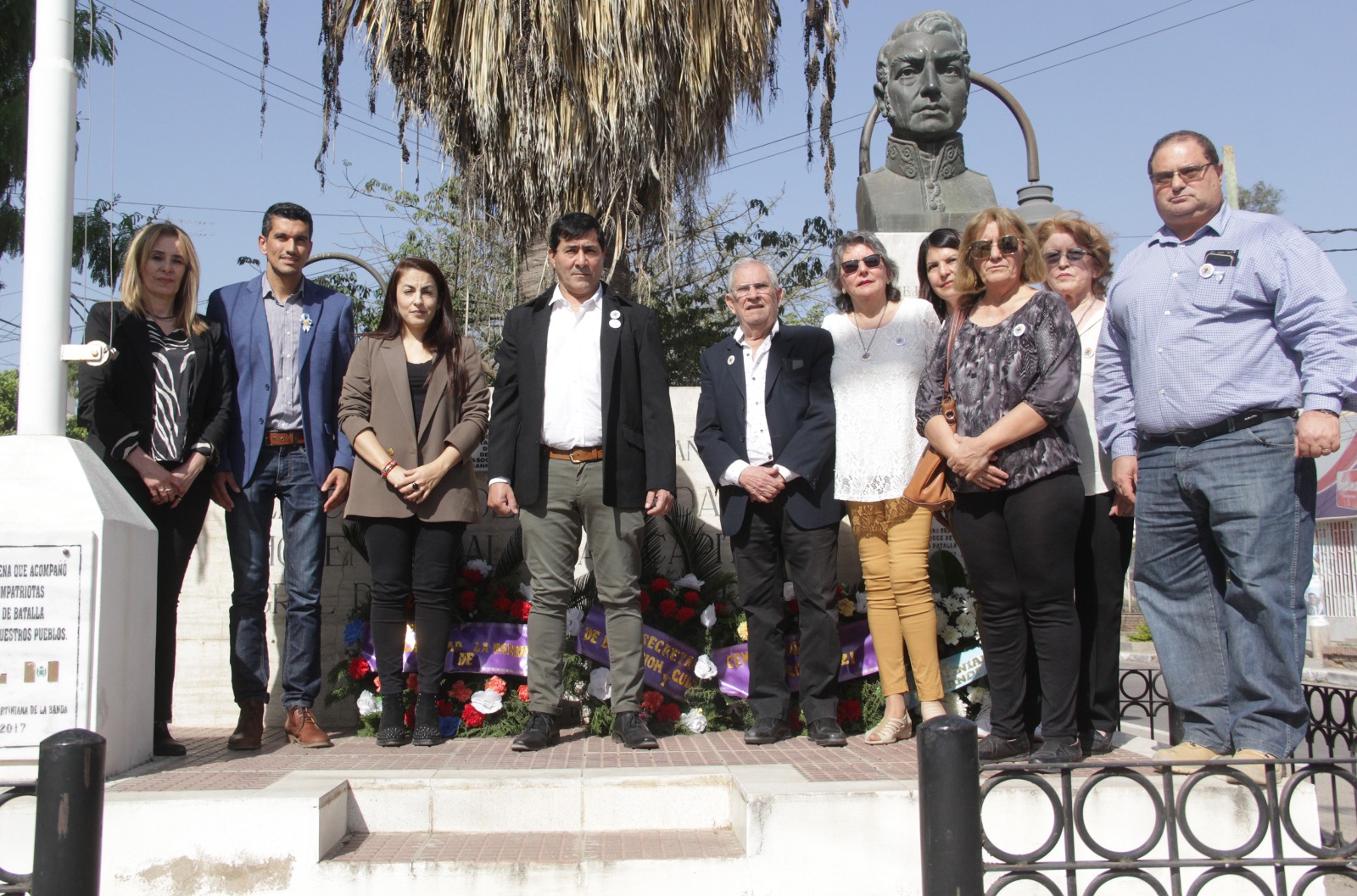 Emotivo acto en La Banda en recuerdo a la figura de José de San Martín ...